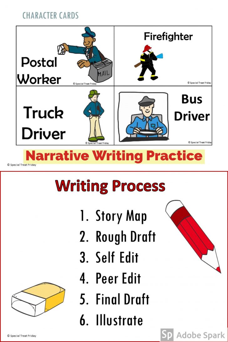 1St Grade Narrative Writing Unit | Narrative Writing - Lesson Plans ...