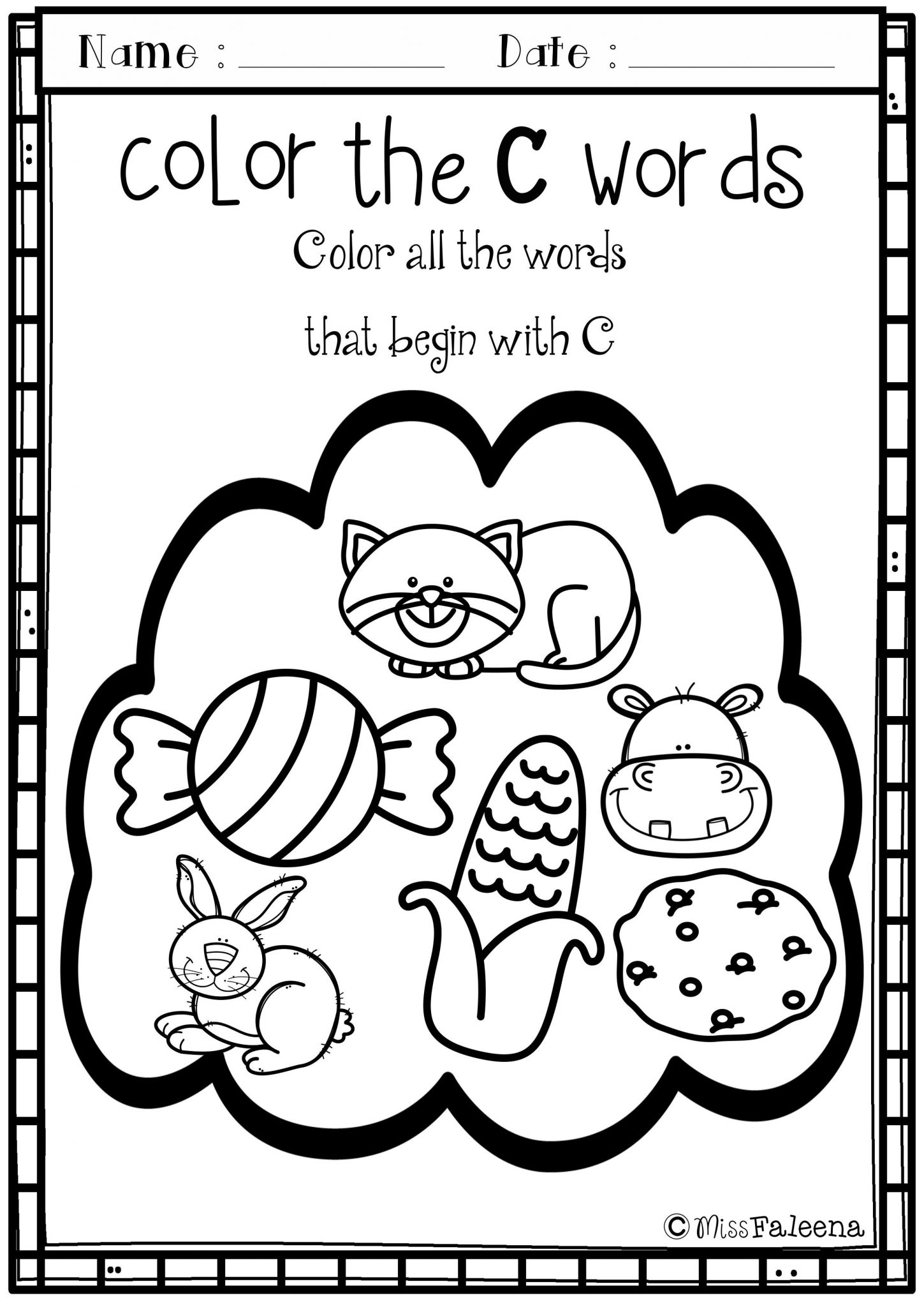Alphabet Letter Of The Week C | Letter Of The Week, Kids - Lesson Plans ...
