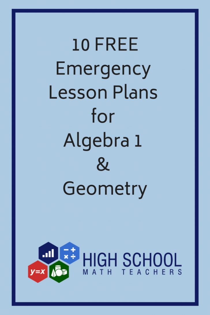 Emergency Lesson Plans - Lesson Plans Learning
