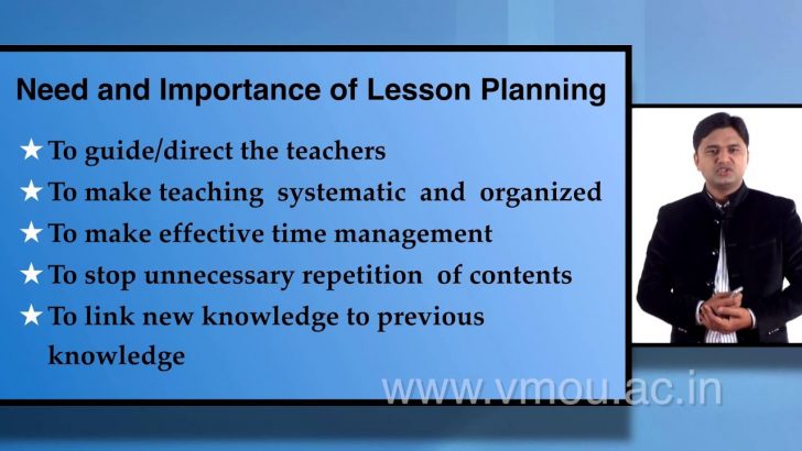 Lesson Planning: Need And Importance - Lesson Plans Learning
