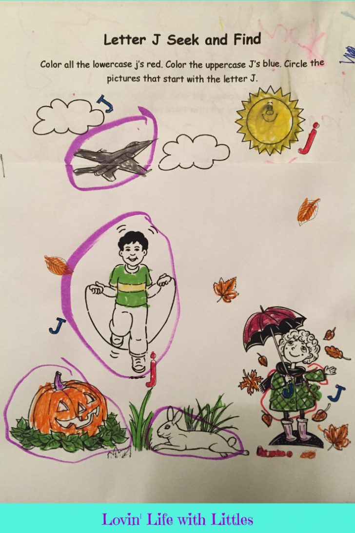 Letter J Activities For Preschool And Free Preschool Lesson - Lesson ...