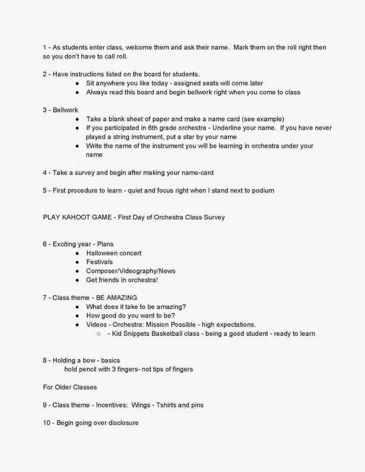 First Day Of 5th Grade Lesson Plans - Lesson Plans Learning