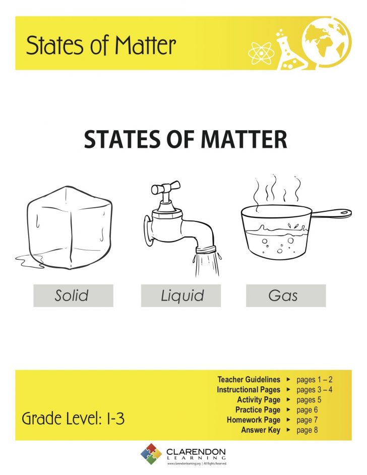 Matter Lesson Plans 2nd Grade - Lesson Plans Learning