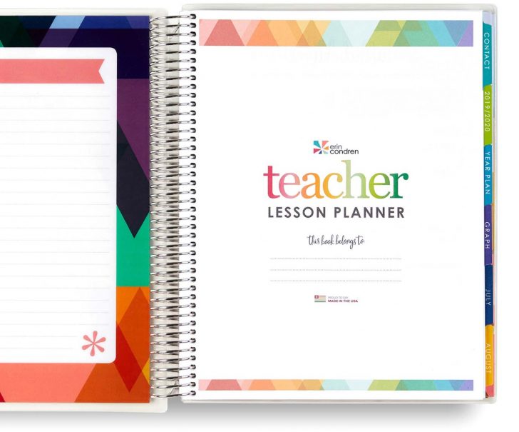 Personalized Teacher Lesson Plan Book - Lesson Plans Learning