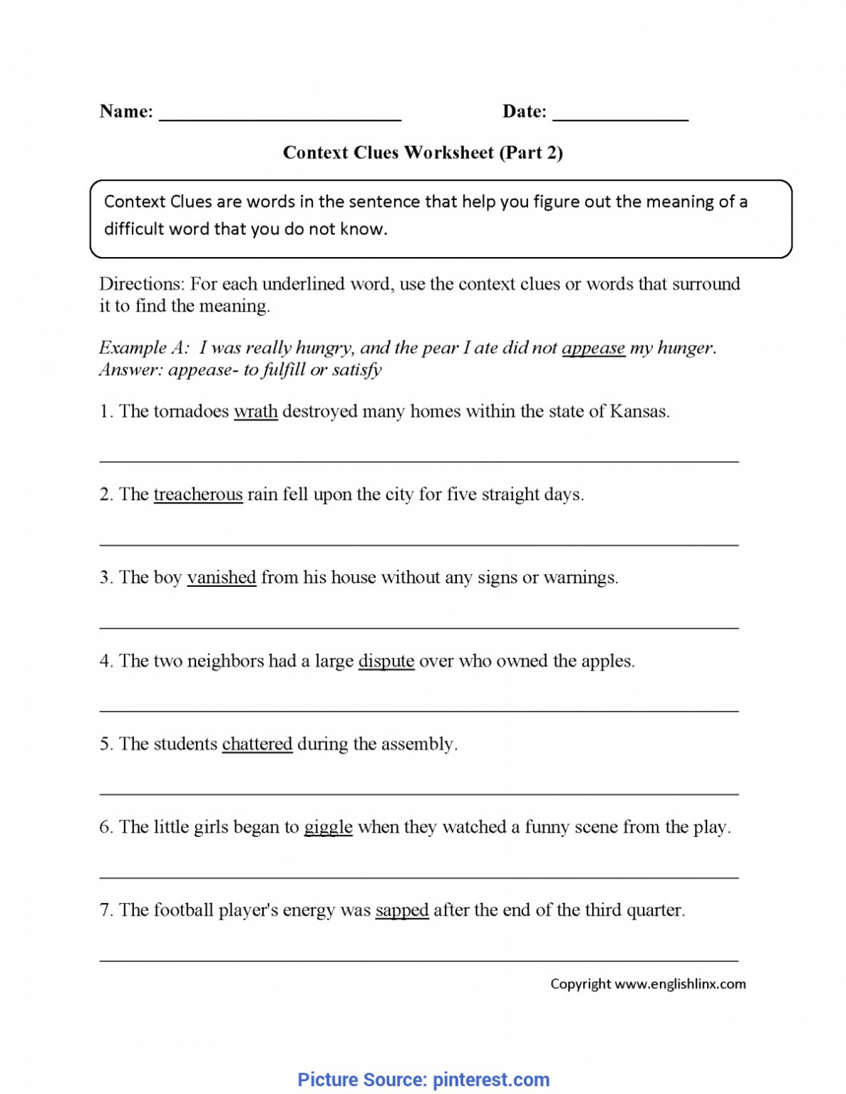 Context Clues Lesson Plan - Lesson Plans Learning