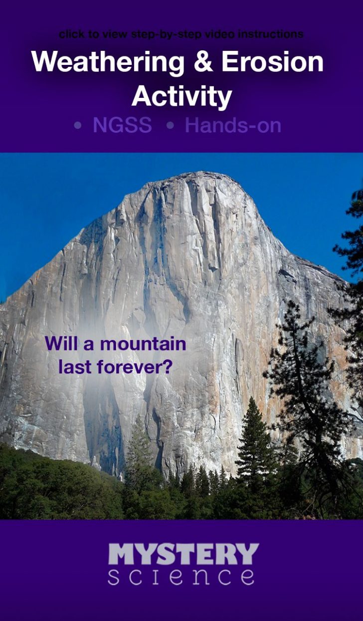 Weathering & Erosion Activity - Free Hands-On Science - Lesson Plans ...